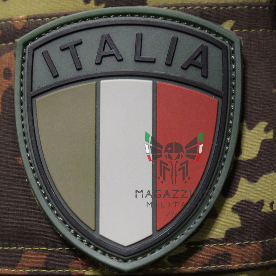 Low Visibility Rubber Velcro Patch Italy | Italian Army