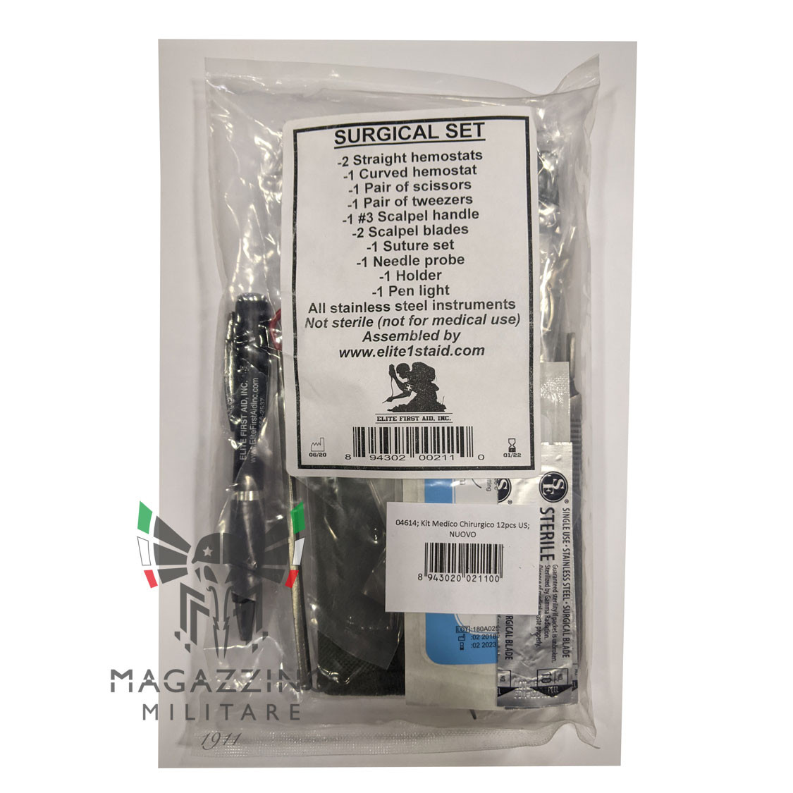 US Army Kit medico Chirurgico Surgical Set Medical Corps Mash First Aid ...