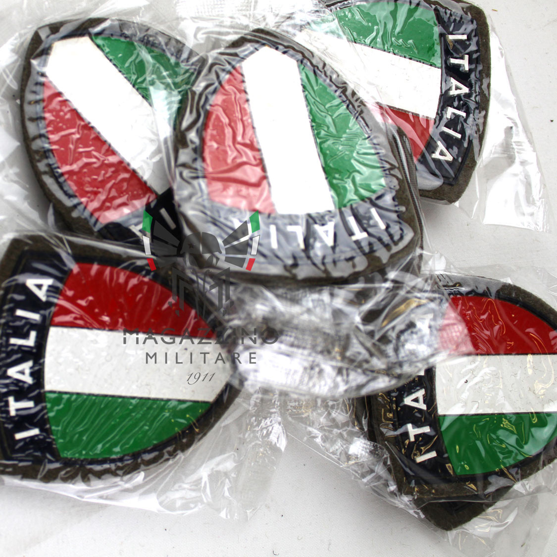 Original Italian Army Patch ITALY Shield 6 x 7 cm Military Velcro (115)