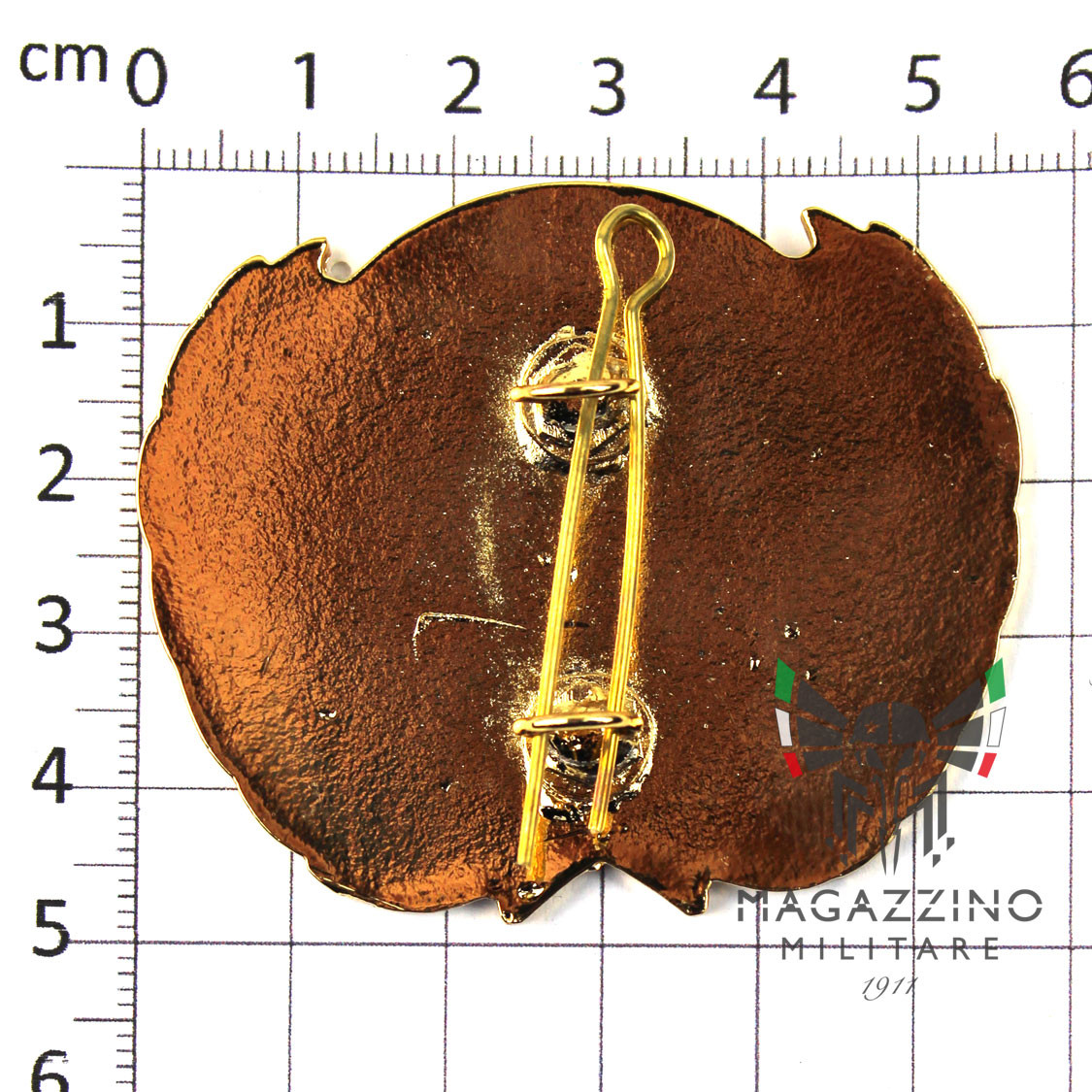 Fregio da basco metallo ONU UN