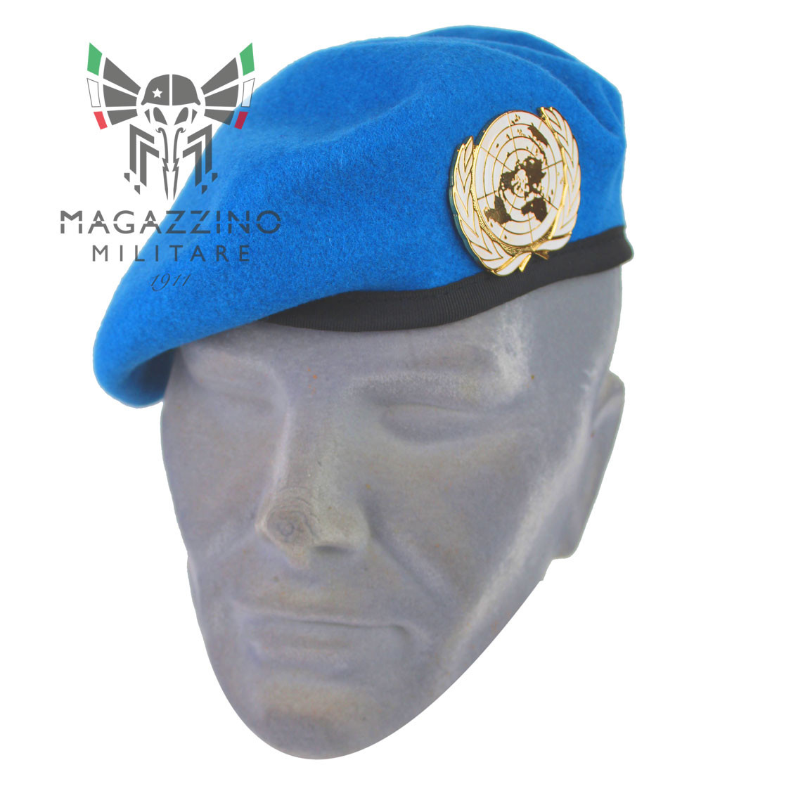 Fregio da basco metallo ONU UN