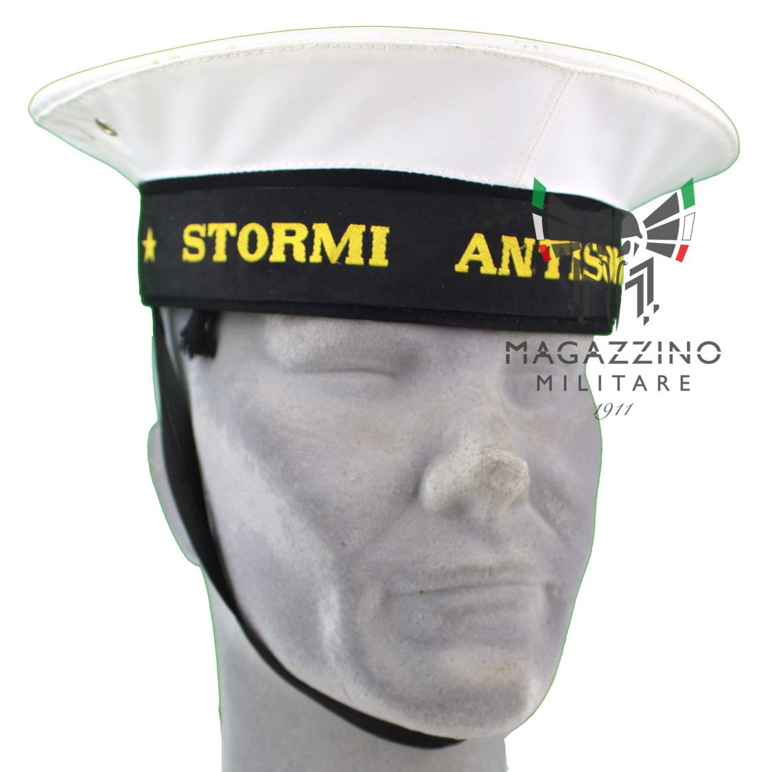Fascia per Cappello berretto Originale Marina Militare modello "Pizza"