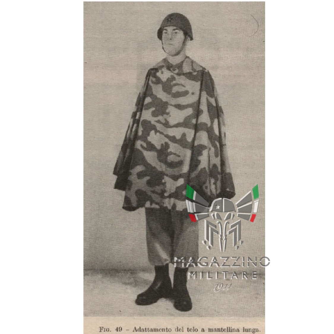 Military Camouflage Tent Sheet M29 Italian Army