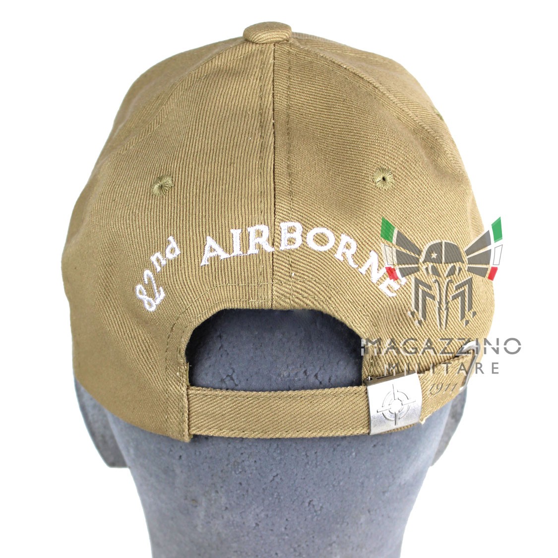 Cappello Baseball 82nd Divisione Airborne Paracadutisti USA Coyote Tan