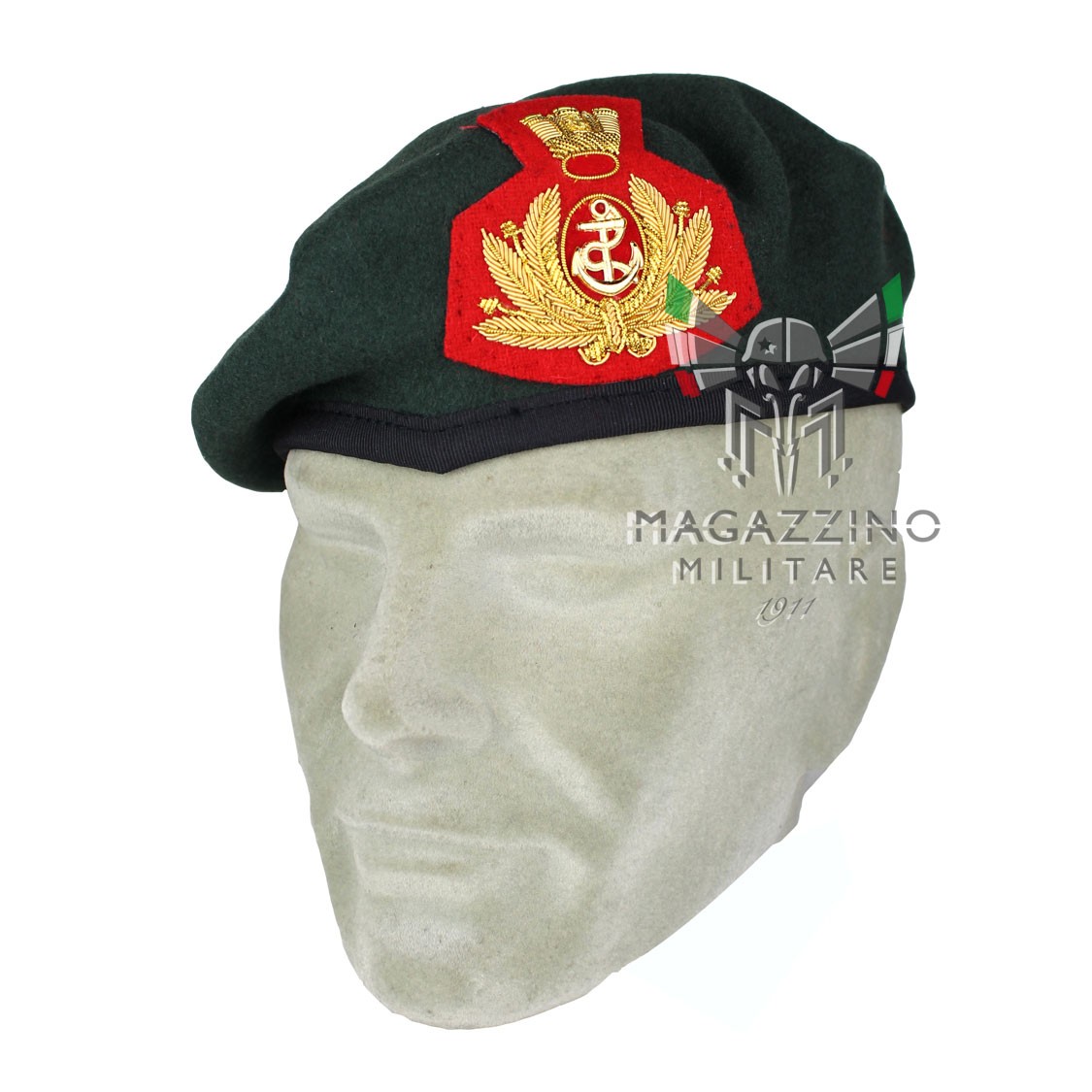 Basco Marina Militare Battaglione San Marco BSM grigio verde 2023 Made ...