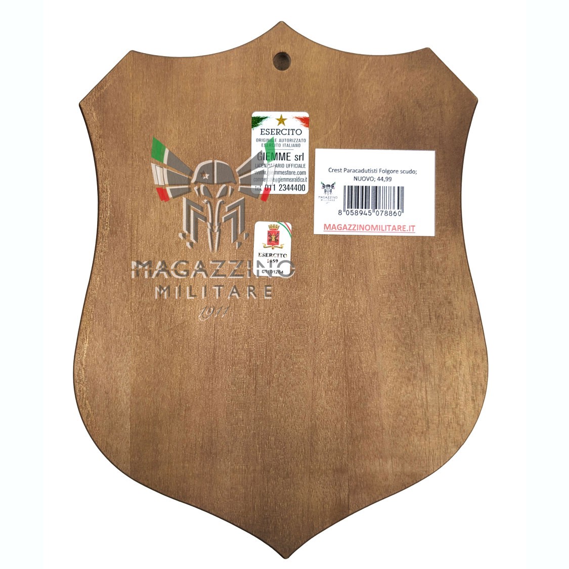 Crest Paracadutisti Folgore originale Esercito Italiano CREST MILITARE ...