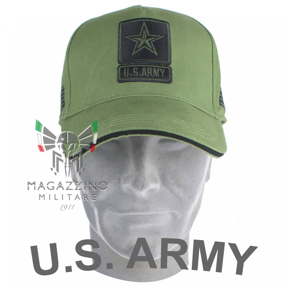 American Military Baseball Cap U.S. Army Star - 100% Cotton