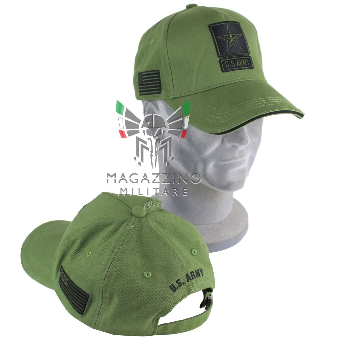 American Military Baseball Cap U.S. Army Star - 100% Cotton