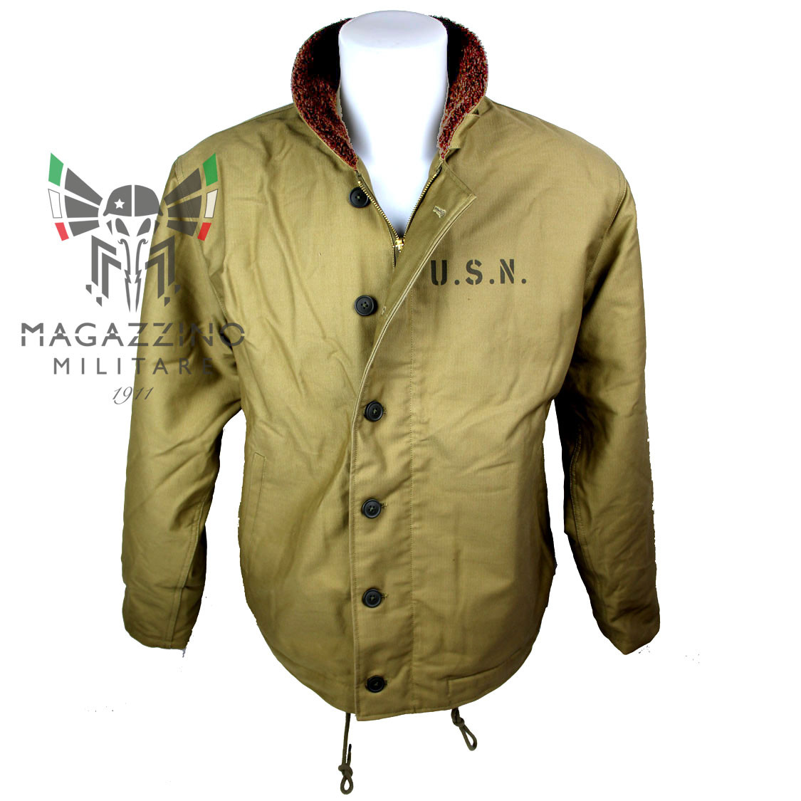 REPRODUCTION AMERICAN NAVY JACKET U.S. N N-1 DECK