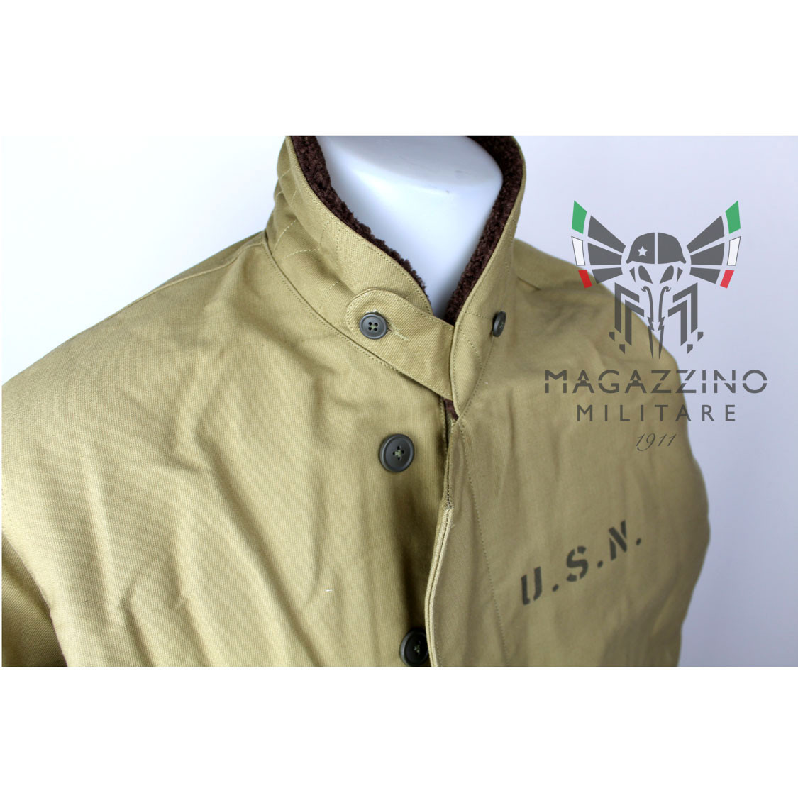 REPRODUCTION AMERICAN NAVY JACKET U.S. N N-1 DECK